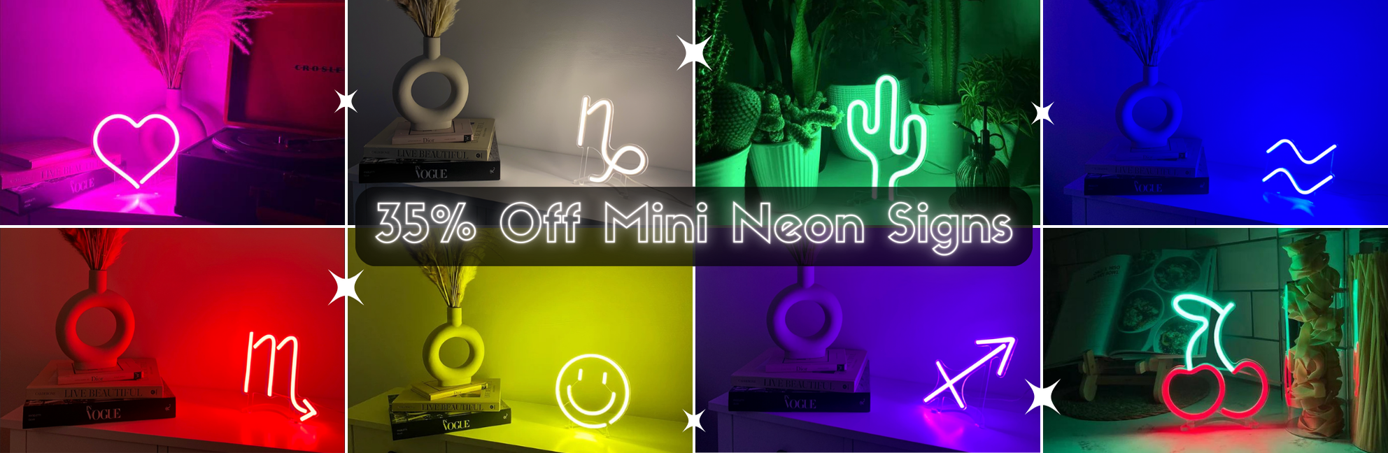 Mini Neon Signs | Cheap Neon Sign Gifts | Neon Filter