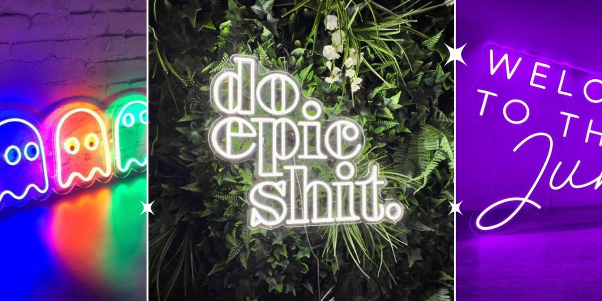 Man Cave Neon Signs | Custom LED Neon Lights | Neon Filter