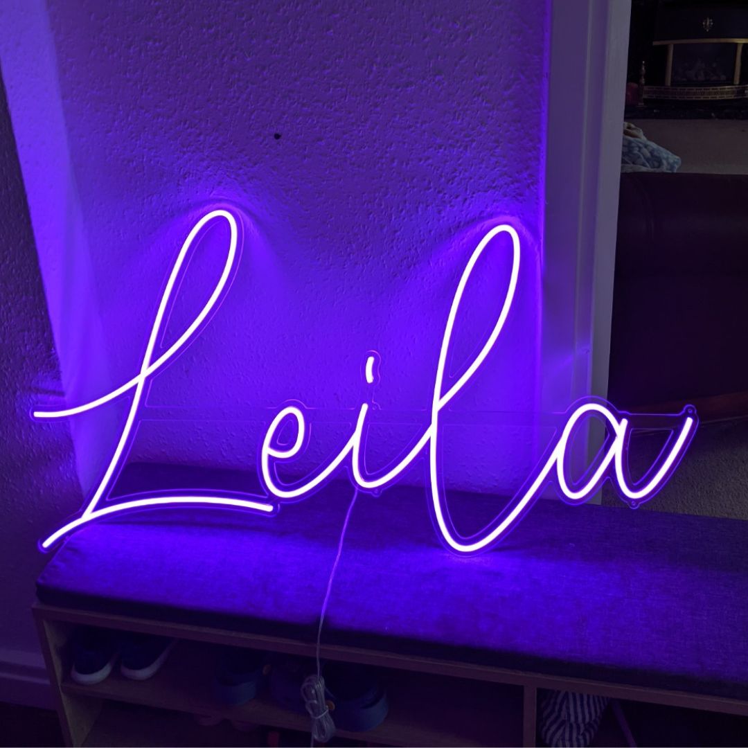 Personalised Neon Name Signs | Neon Filter