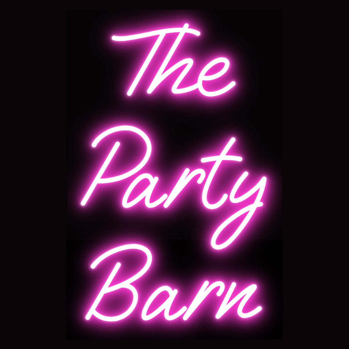 Stock The Party Barn Neon Sign | Next-Day | Neon Filter