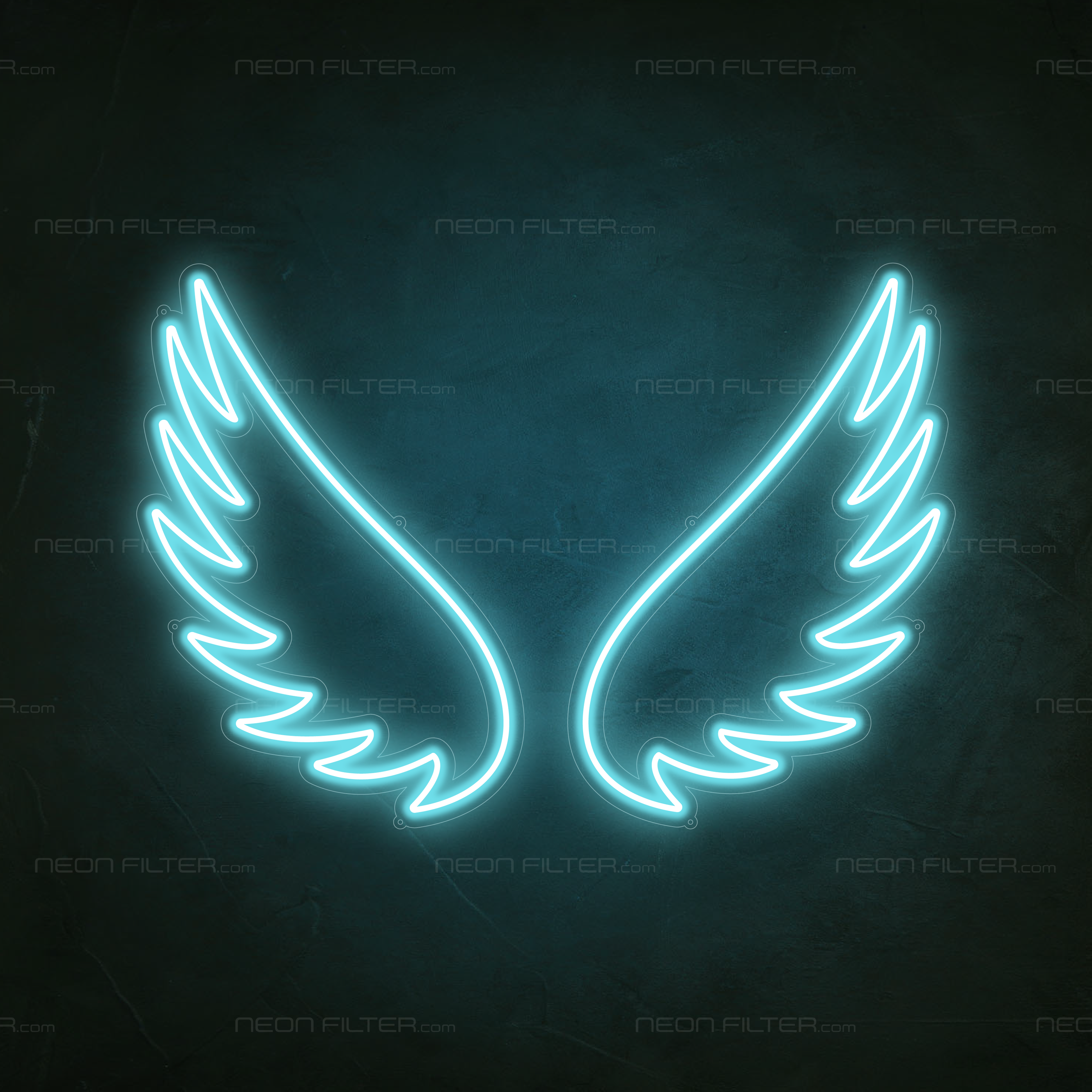 Angel Wings Neon Sign | Heavenly LED Neon Lights — Neon Filter