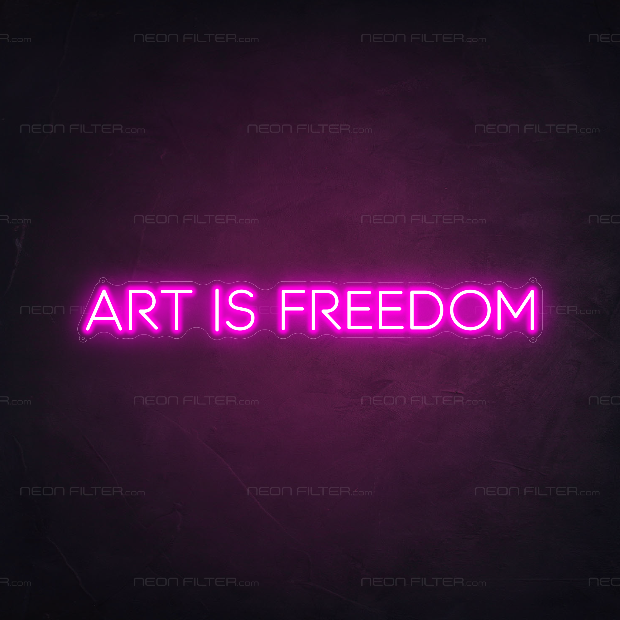 Art is Freedom Neon Sign | LED Neon Lights UK