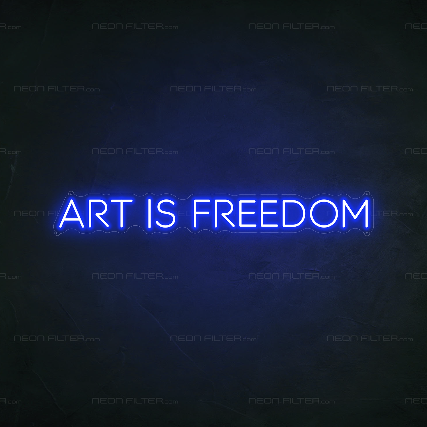 Art is Freedom Neon Sign | LED Neon Lights UK