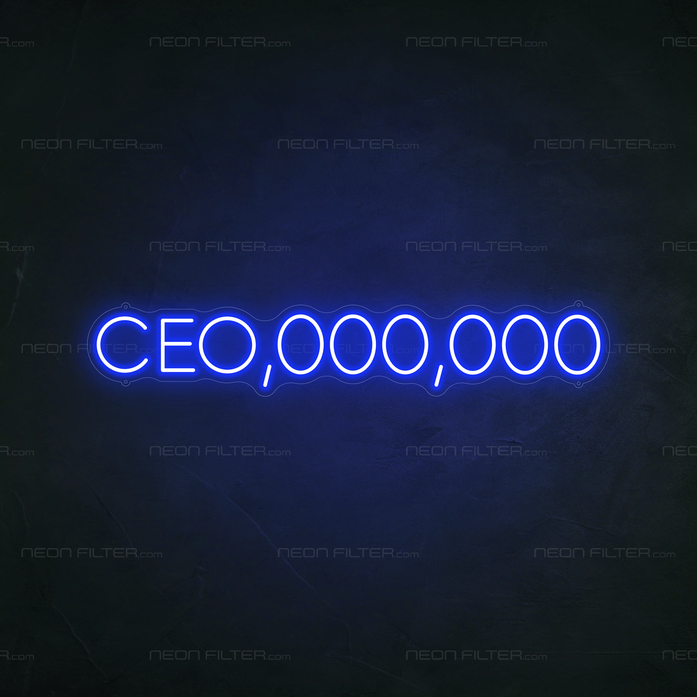 CEO,000,000 Neon Sign | LED Neon Lights UK