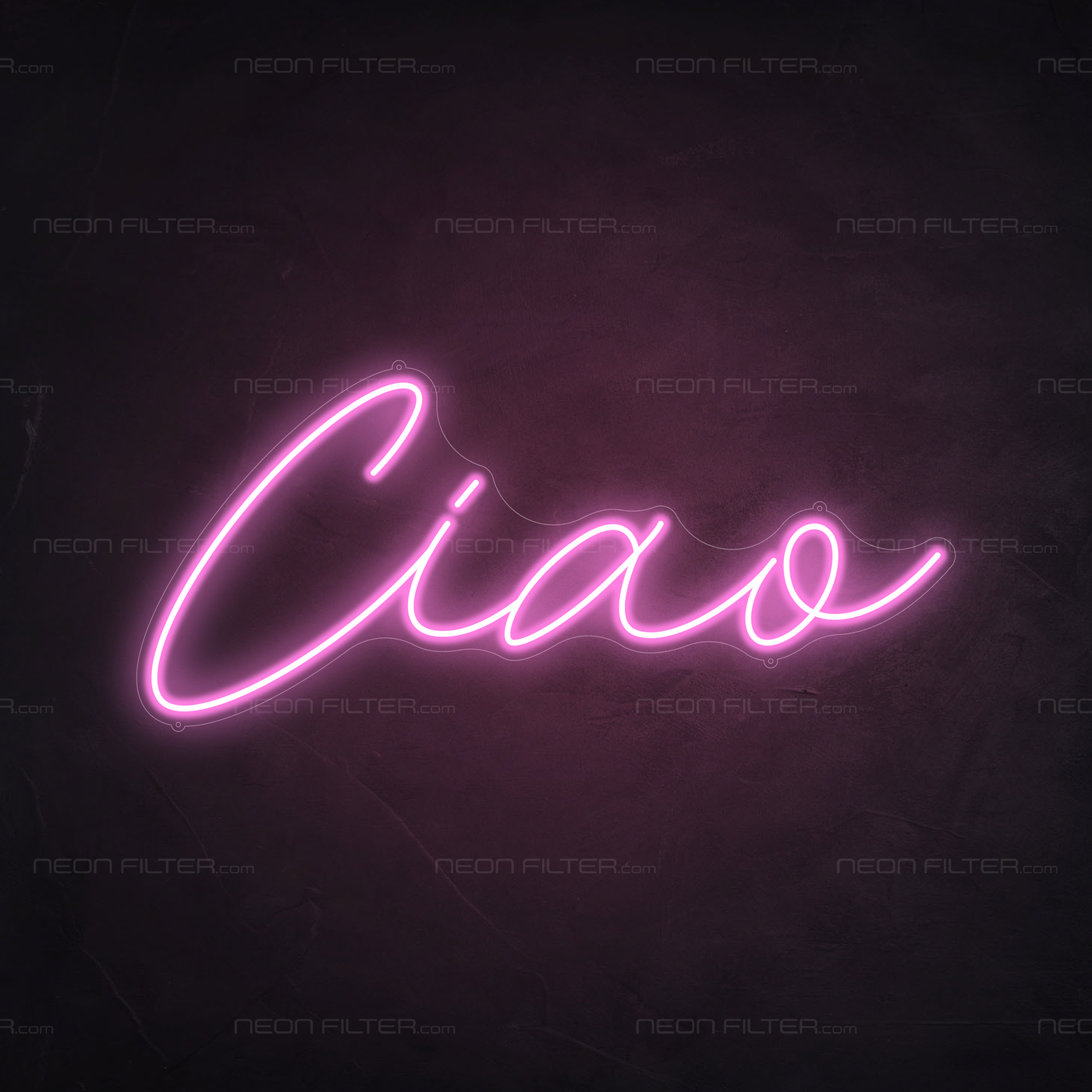 Ciao Neon Sign | LED Neon Lights UK — Neon Filter