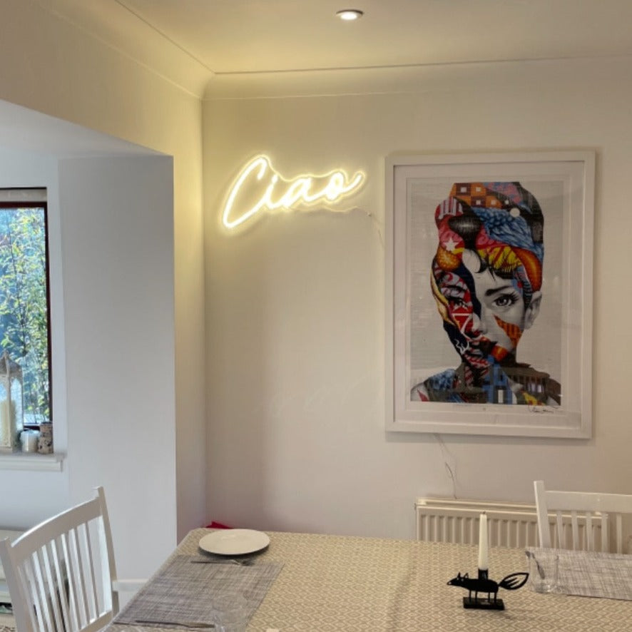 Ciao' Neon Sign | LED Neon Lights UK – Neon Filter
