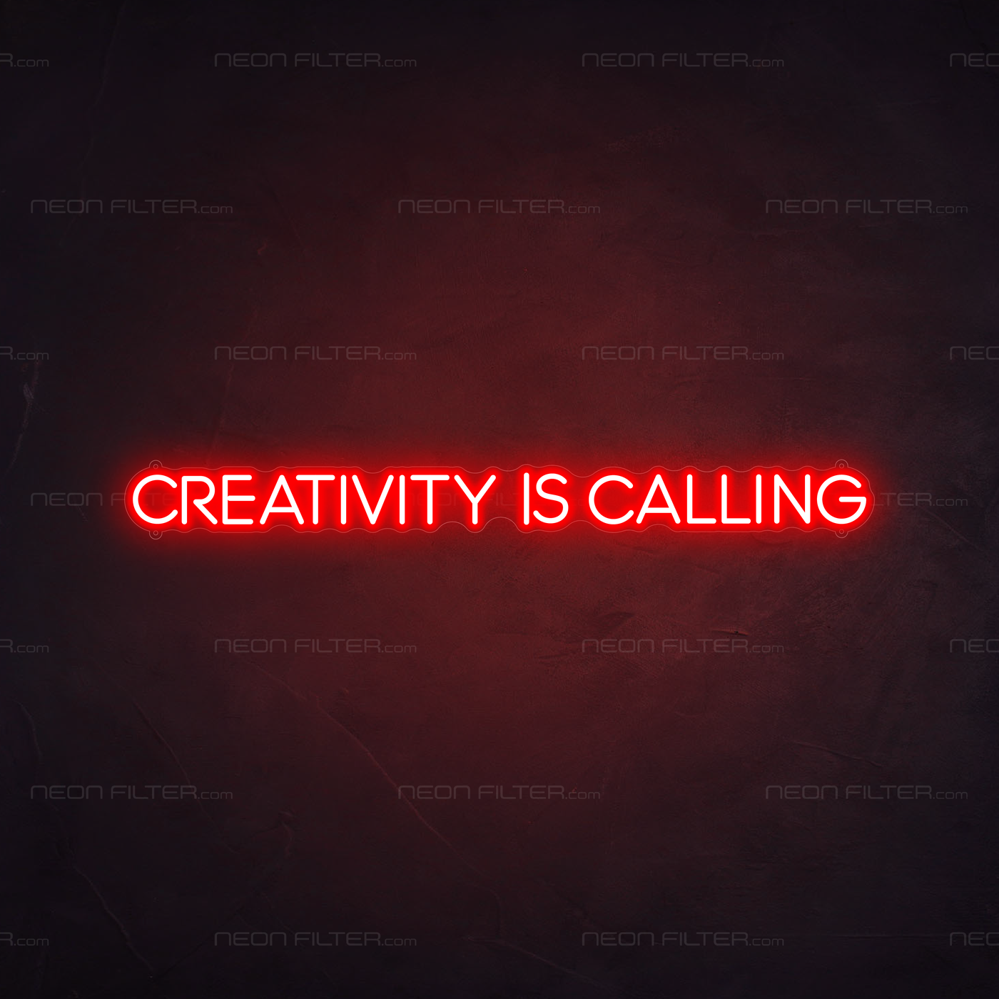 Creativity Is Calling Neon Sign | Art LED Neon Lights UK — Neon Filter