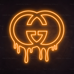Dripping Gucci Neon Sign | Fashion Neon Lights — Neon Filter