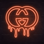 Dripping Gucci Neon Sign | Fashion Neon Lights — Neon Filter