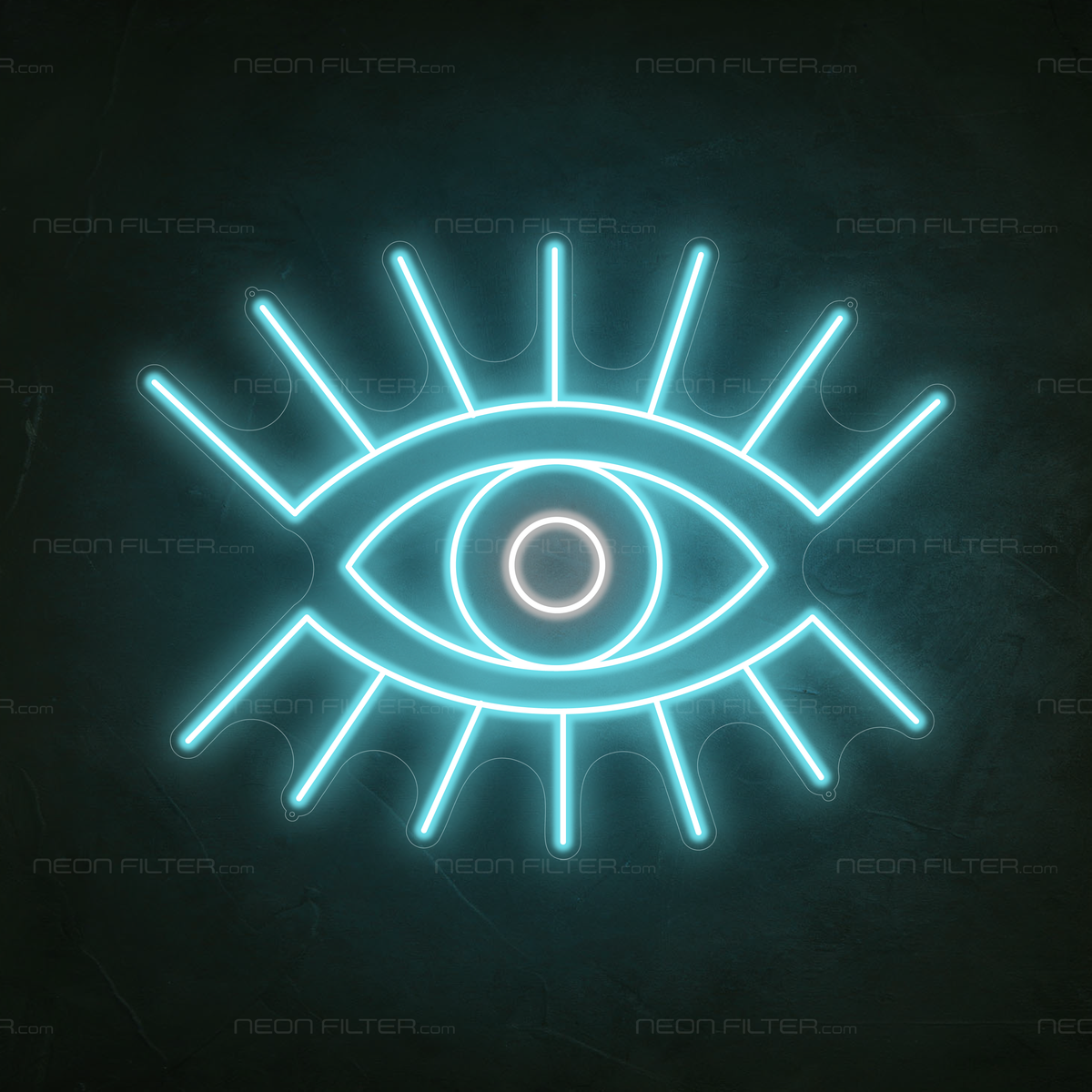 Evil Eye Neon Sign | Cool Neon Signs | Psychedelic Decor — Neon Filter
