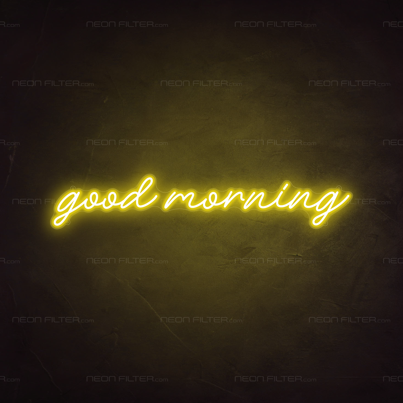 Good Morning Neon Sign | LED Neon Lights UK — Neon Filter