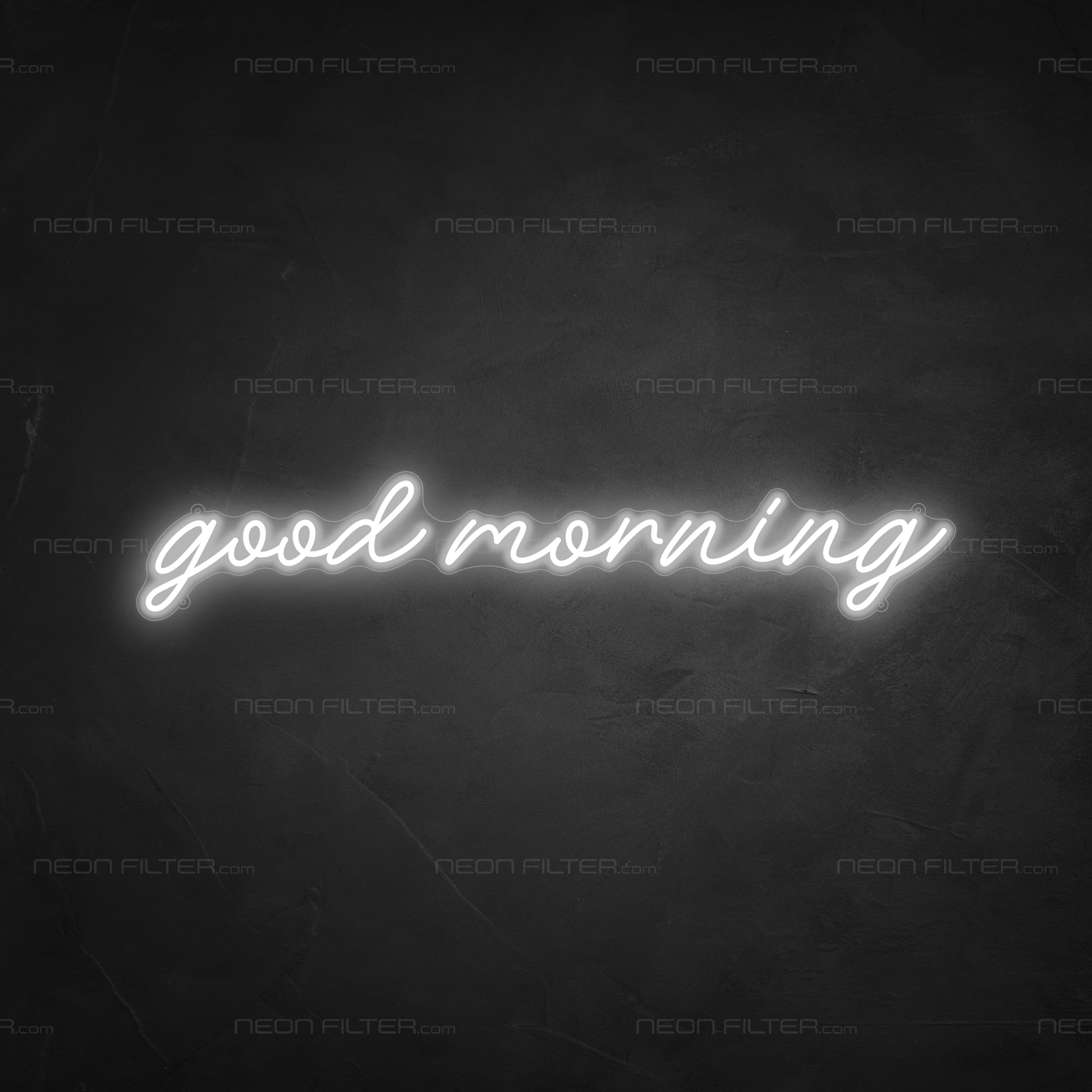 Good Morning Neon Sign | LED Neon Lights UK — Neon Filter