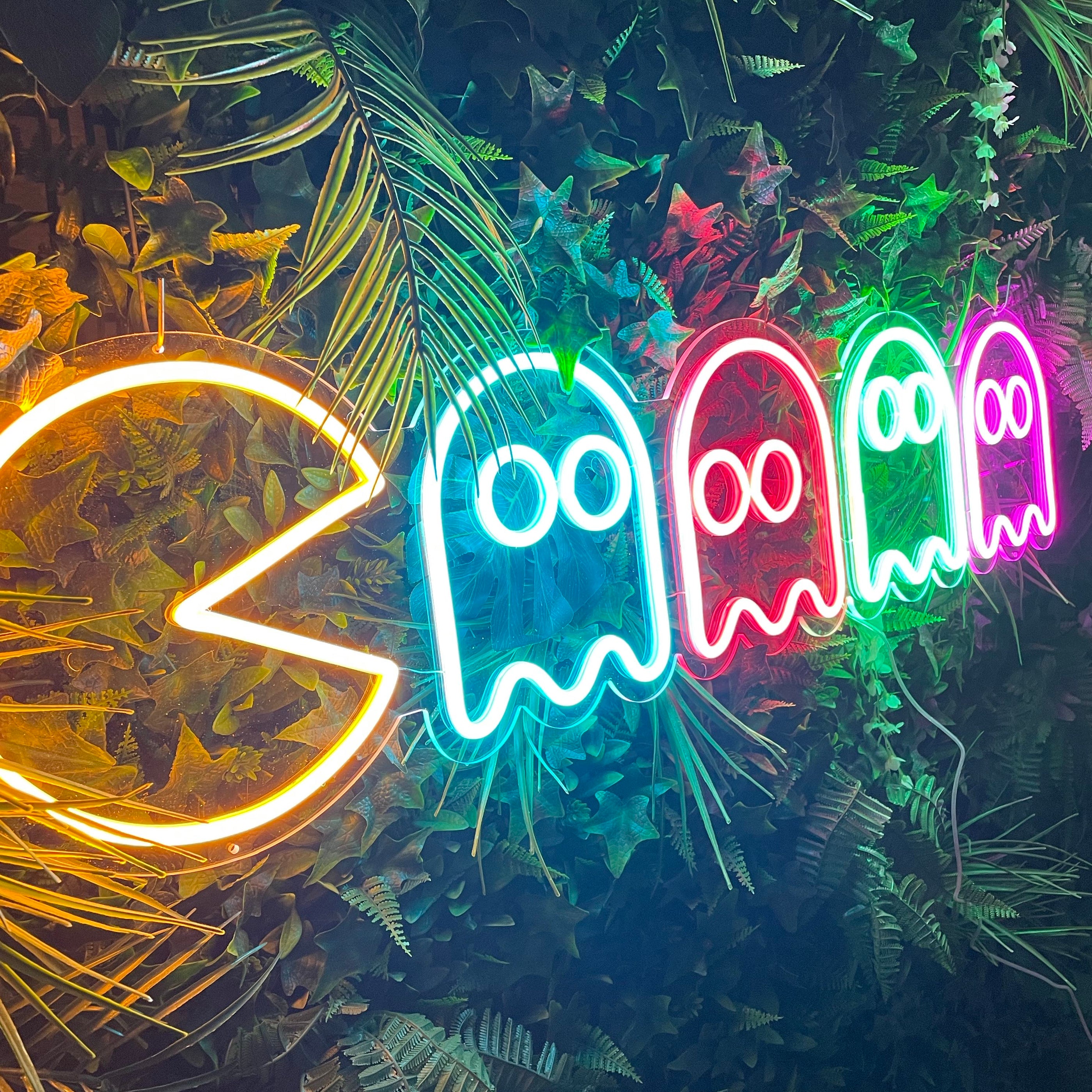 Pac-Man Neon Sign | Gamer Signs | Retro Neon Signs — Neon Filter