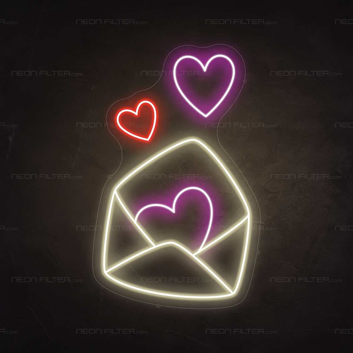 Love Note Neon Sign | Love Letter Light