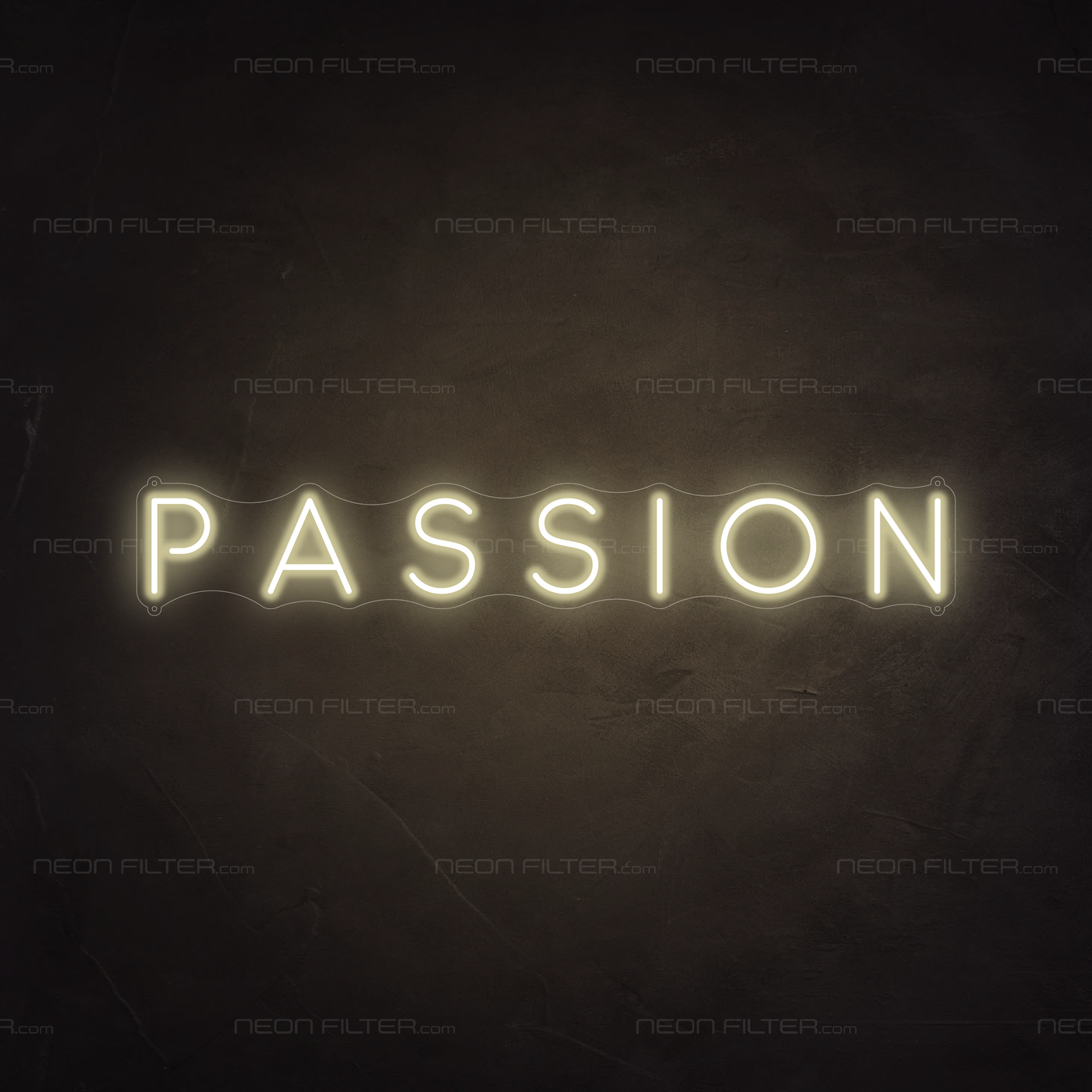 Passion Neon Sign | LED Neon Lights UK — Neon Filter