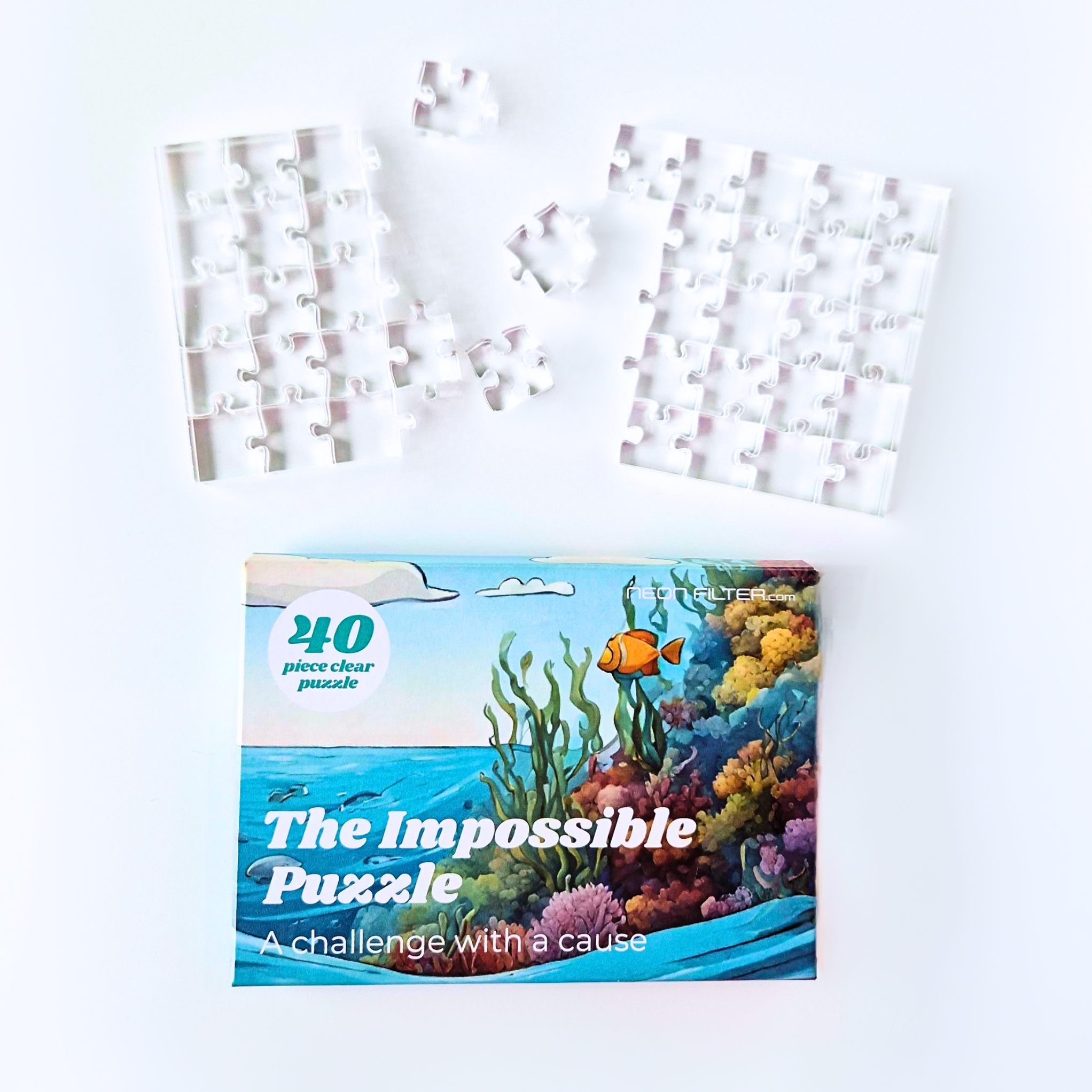 The Impossible Puzzle | Charity Puzzle — Neon Filter