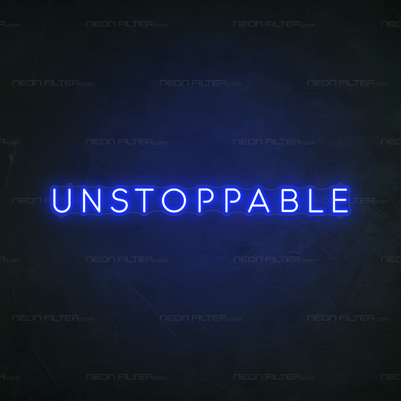 Unstoppable Neon Sign | Motivational Neon Signs