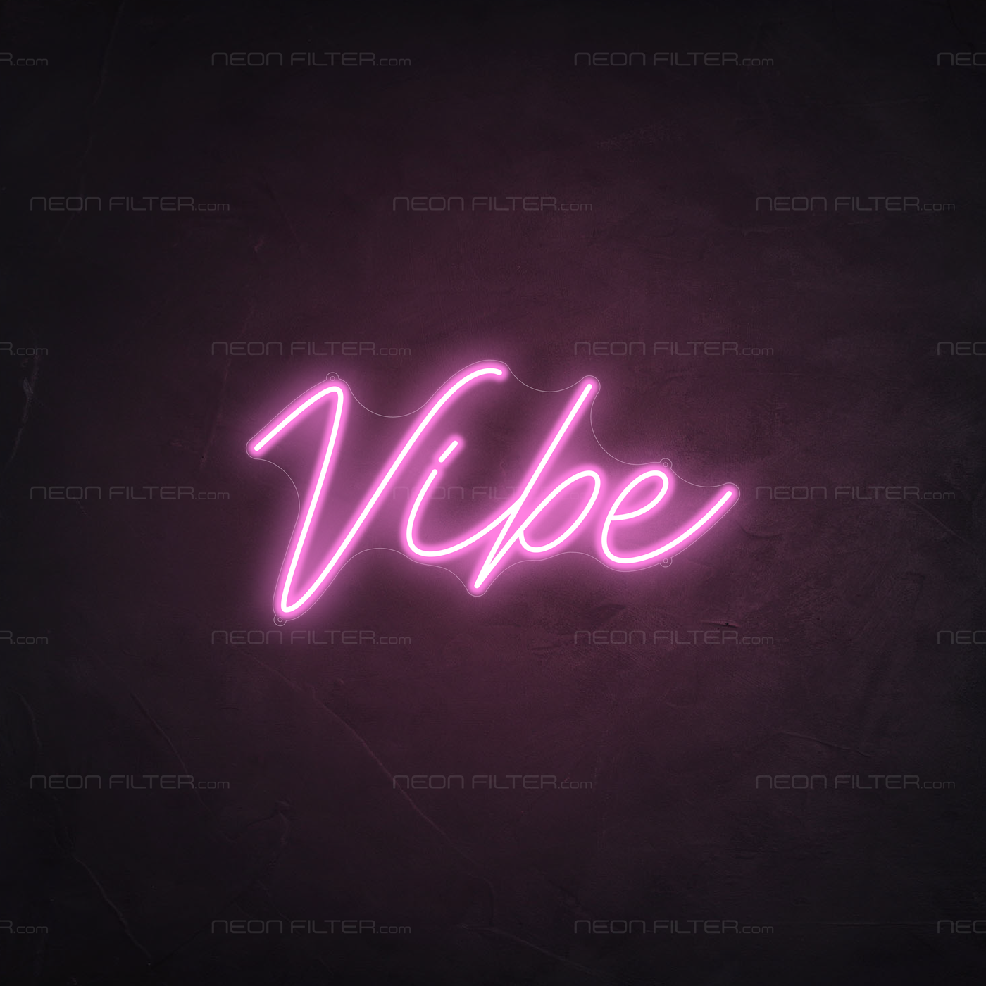 Vibe Neon Sign | LED Neon Lights UK — Neon Filter