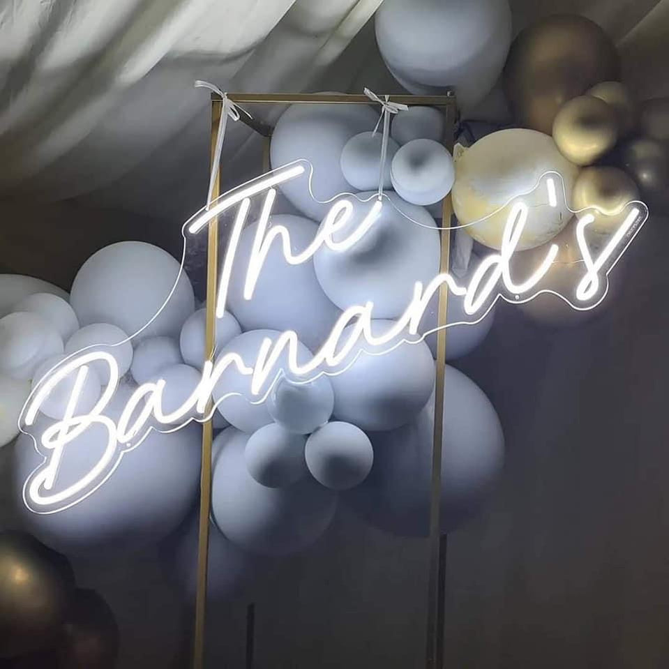 Custom Wedding Neon Sign | Create Your Own | Neon Filter