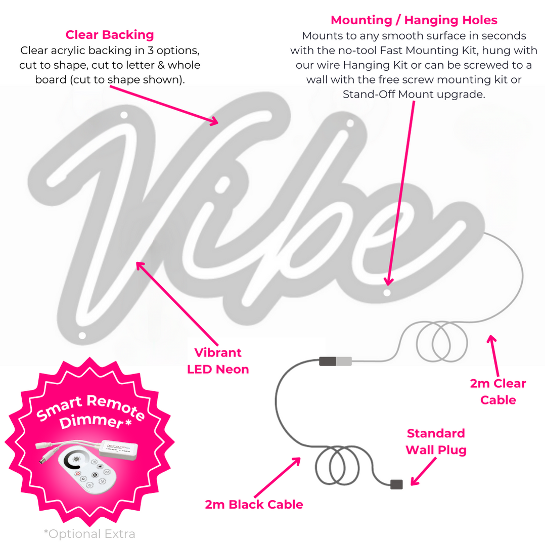 Unstoppable Neon Sign | Motivational Neon Signs — Neon Filter