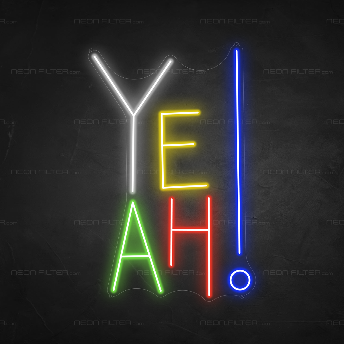 Yeah! Neon Sign | Cool Neon Lights