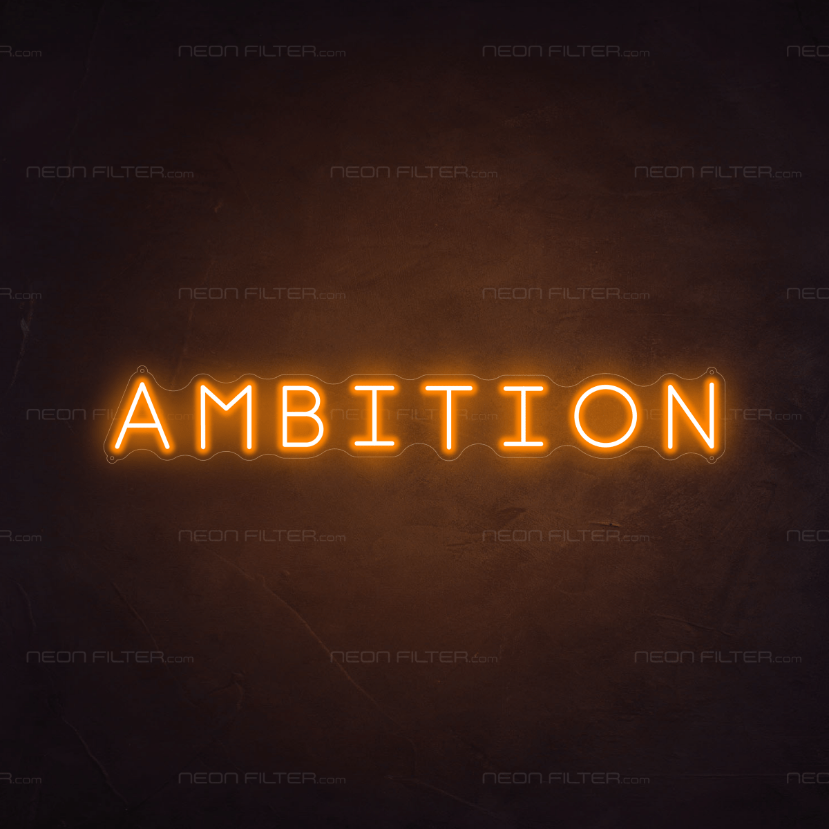 Ambition' Neon Sign | LED Neon Lights UK — Neon Filter