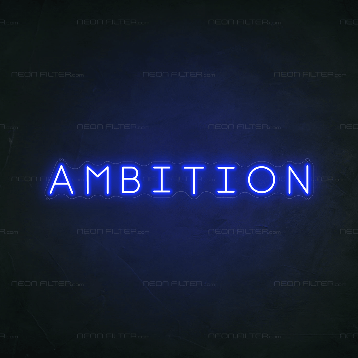 Ambition' Neon Sign | LED Neon Lights UK — Neon Filter