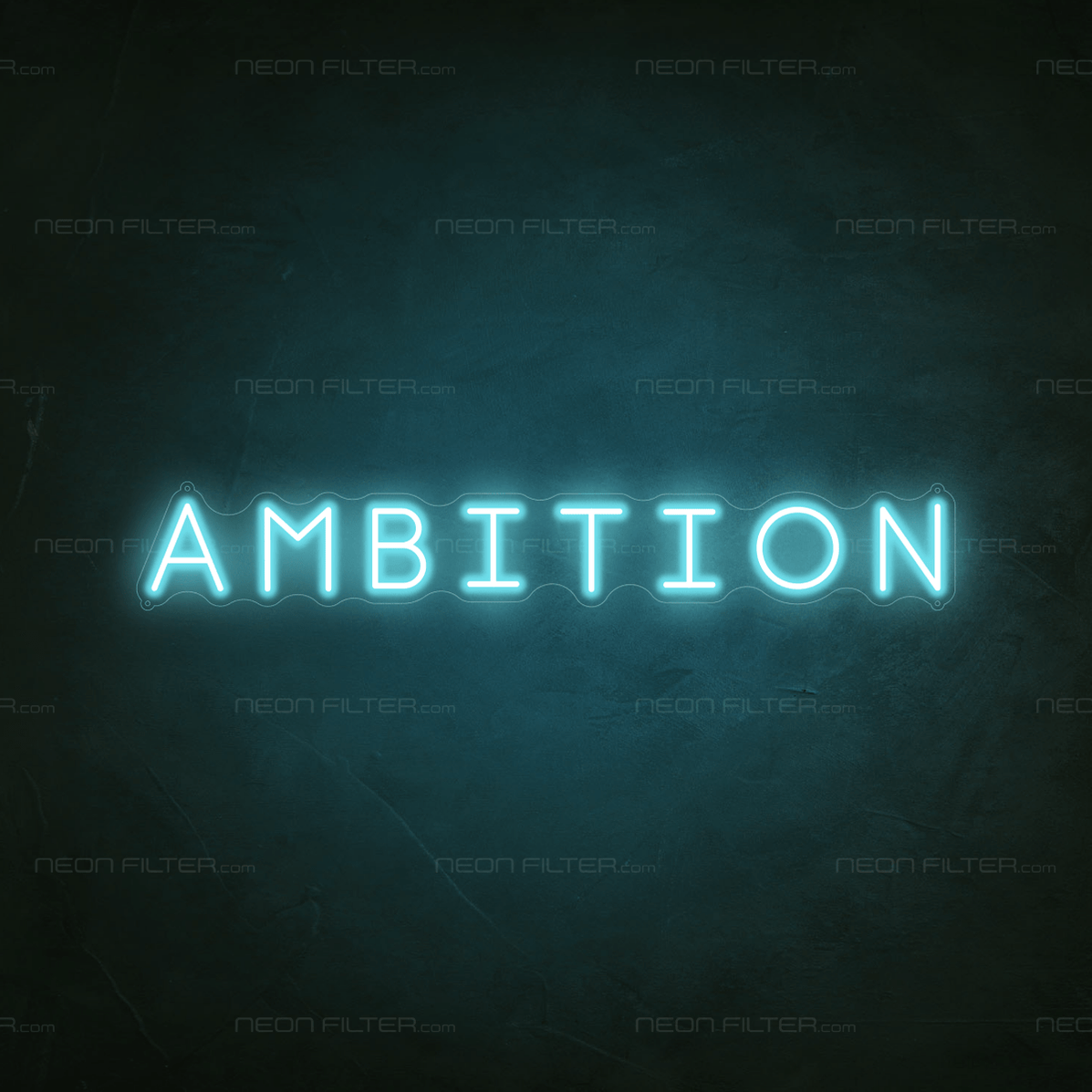 Ambition' Neon Sign | LED Neon Lights UK — Neon Filter