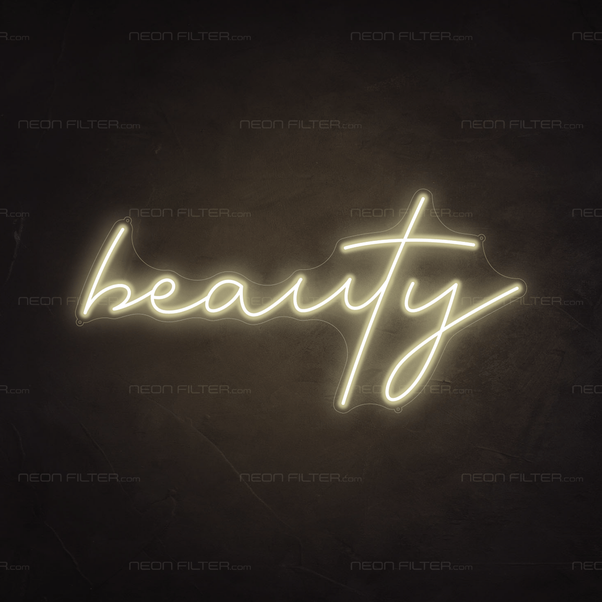 Beauty Neon Sign | Bedroom & Salon Neon Signs — Neon Filter
