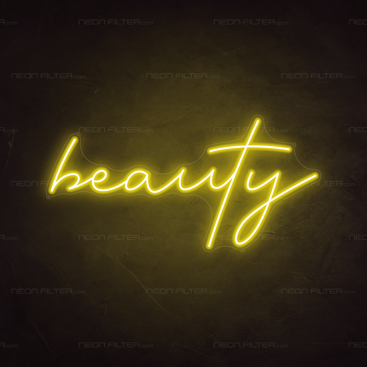 Beauty Neon Sign | Bedroom & Salon Neon Signs — Neon Filter