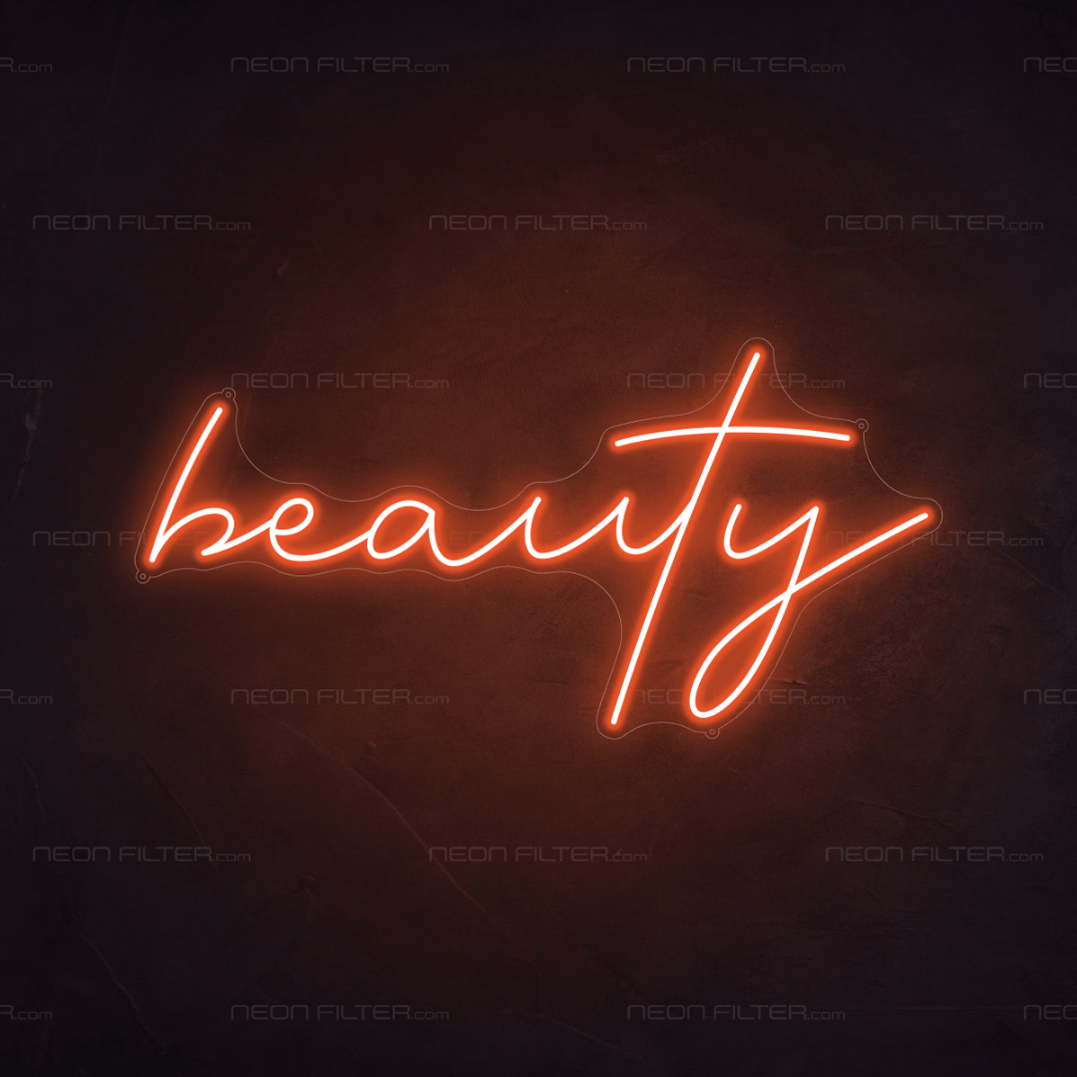 Beauty Neon Sign | Bedroom & Salon Neon Signs — Neon Filter