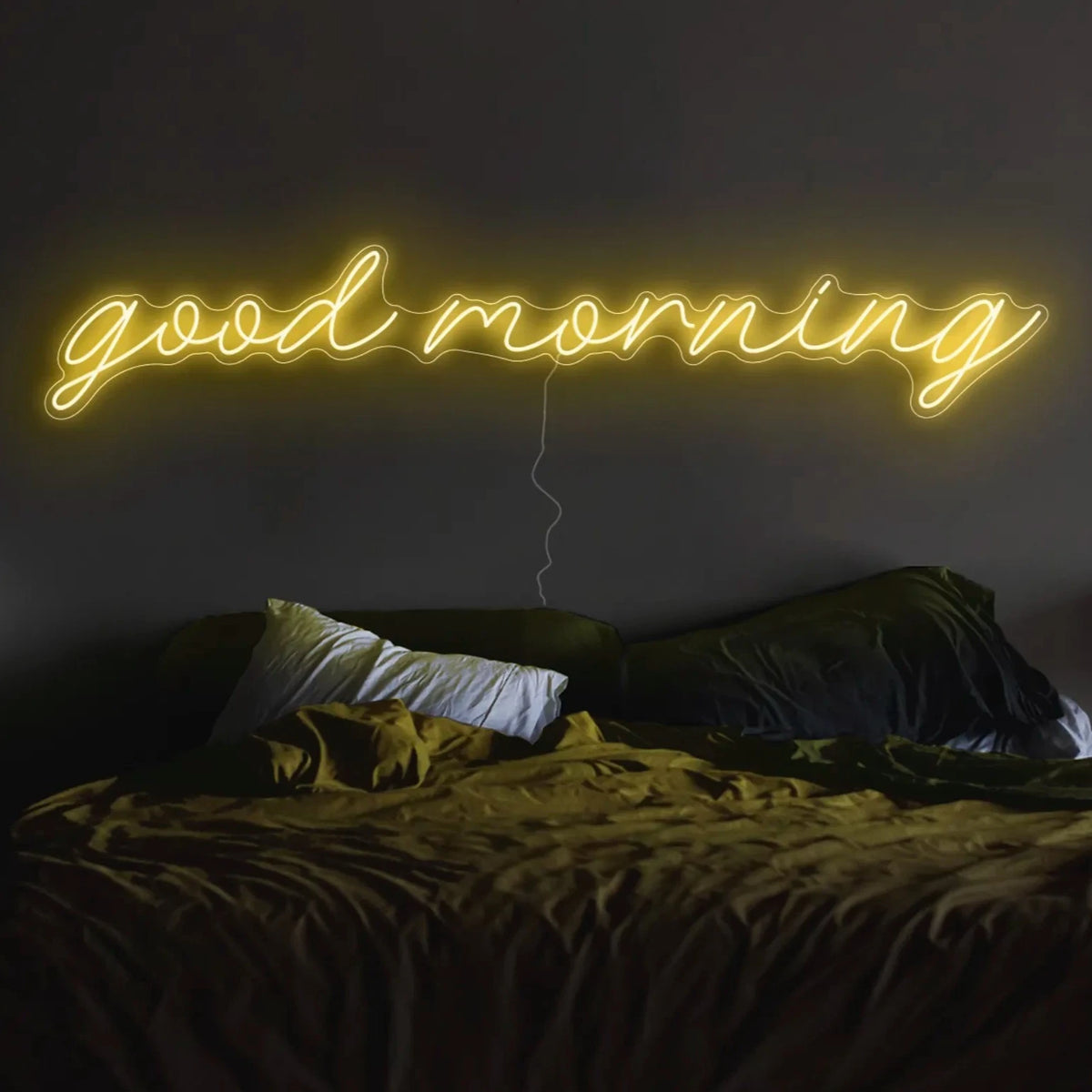 Good Morning' Neon Sign | LED Neon Lights UK