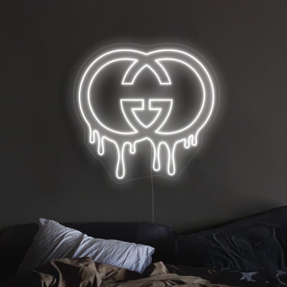 Dripping Gucci Neon Sign