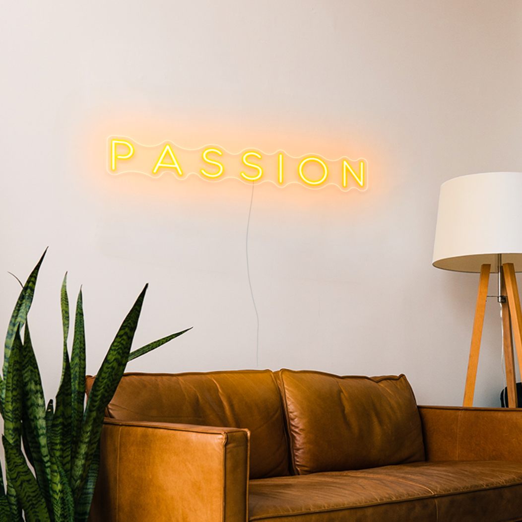 'Passion' Neon Sign | LED Neon Lights UK