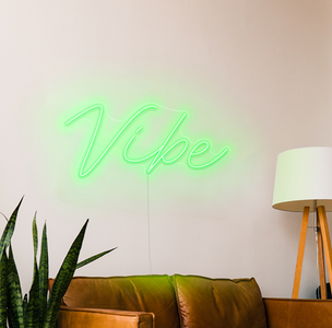 'Vibe' Neon Sign | LED Neon Lights UK