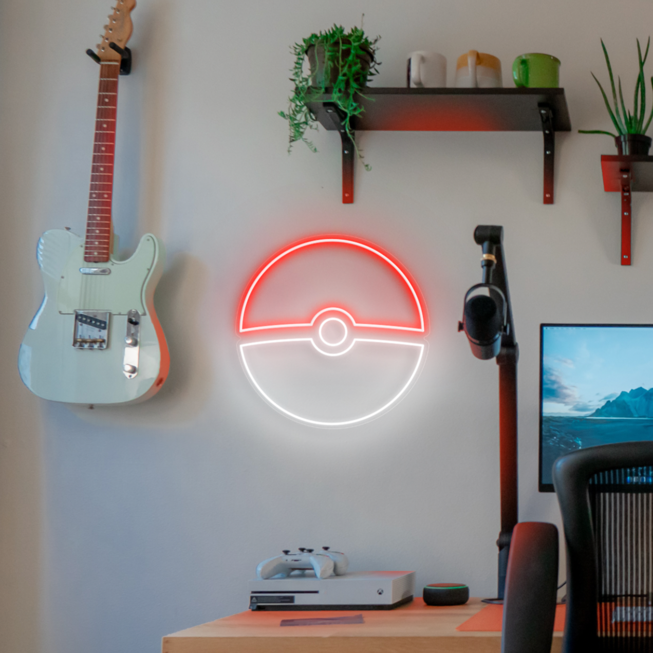 Pokeball Neon Sign